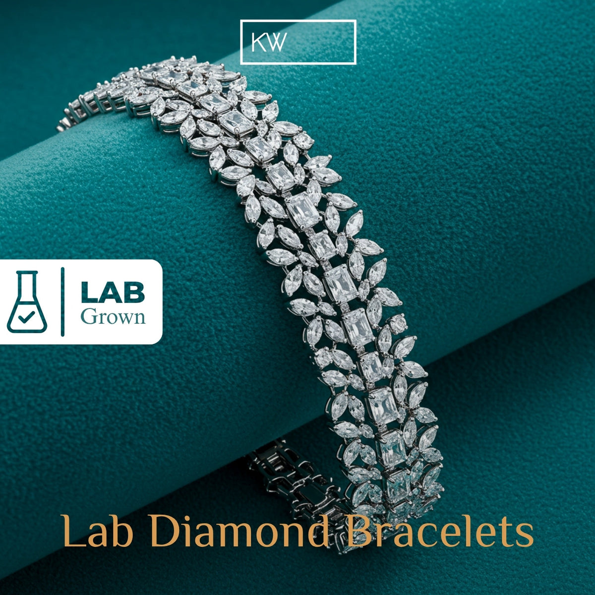 Lab Diamond Bracelets – Karat World Jewellry